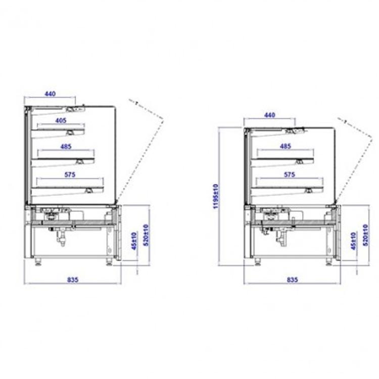 Hot Food Display Counters & Cabinets – Koolmax