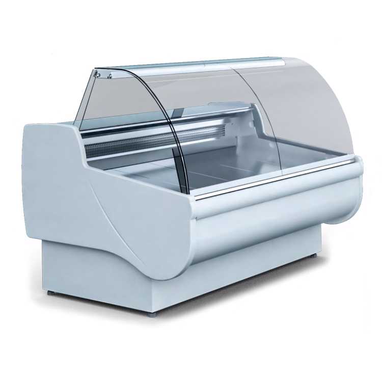 IGLOO TOBI110 Curved Glass Serve Over Counter - Koolmax